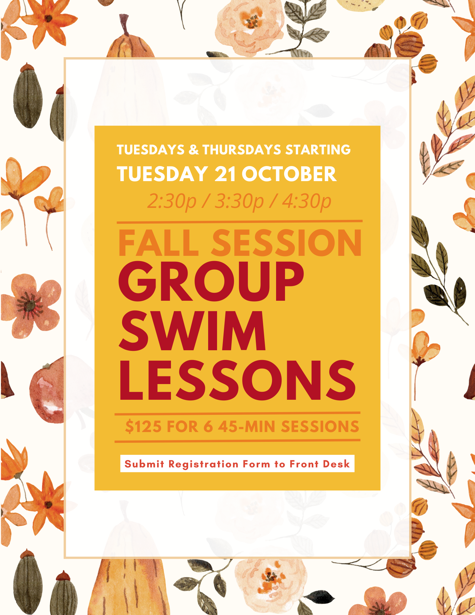 Swim Lessons - Hallett Center of Crosby